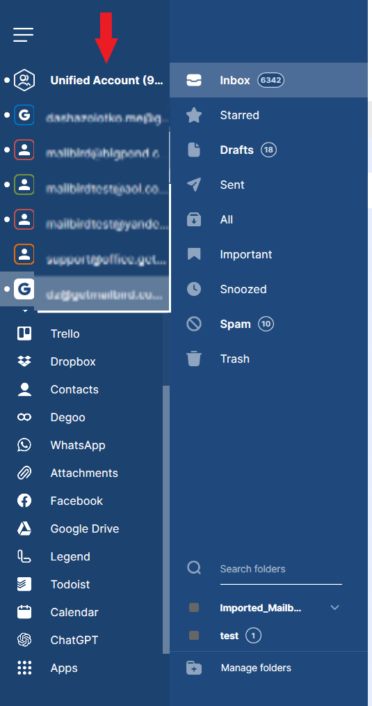Unified Inbox – Mailbird