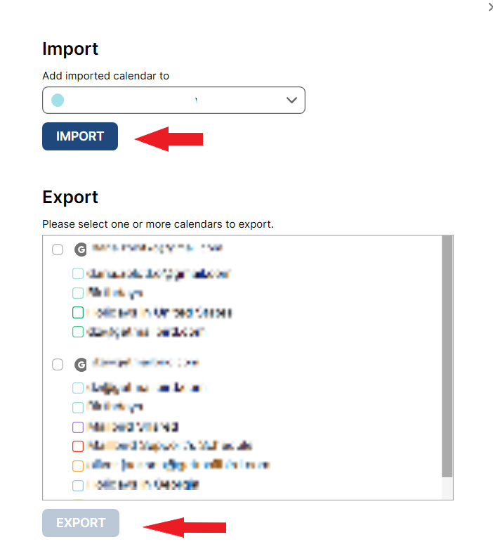 Import & Export Calendar – Mailbird