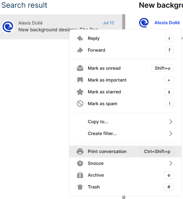 How to Print an Email or Conversation – Mailbird