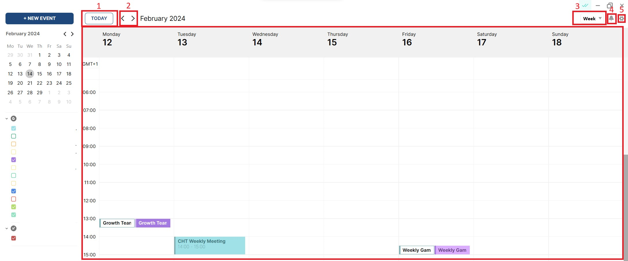 Calendar Display – Mailbird