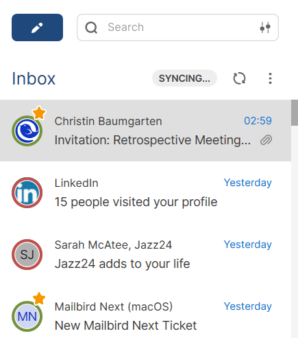 Mailbird Star Feature – Mailbird