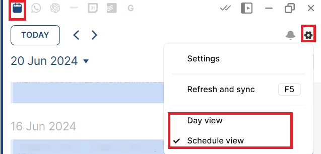 How to use the Calendar Sidebar – Mailbird