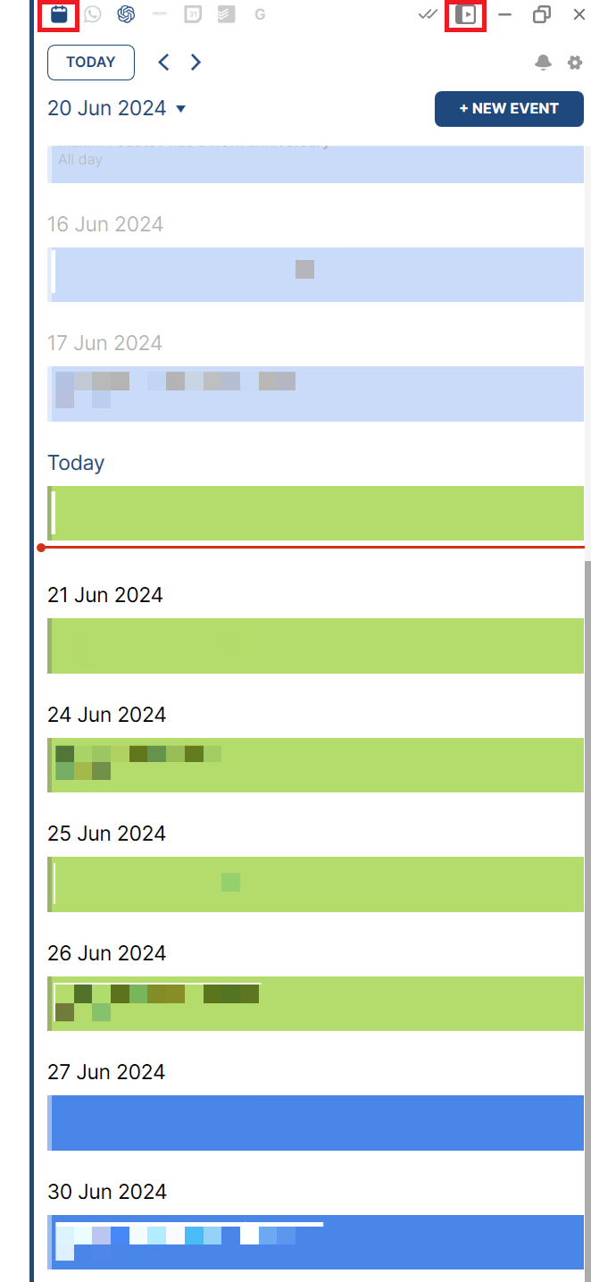 How to use the Calendar Sidebar – Mailbird
