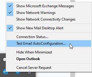 Ensuring that the Exchange Autodiscover service is running correctly ...